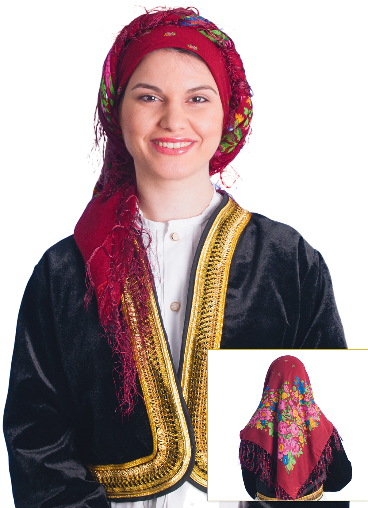 Traditional Scarf Traditional Greek Costume : greek-traditional ...