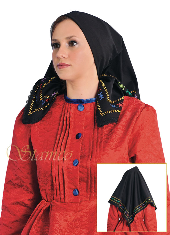 Traditional Scarf Traditional Greek Costume : greek-traditional ...